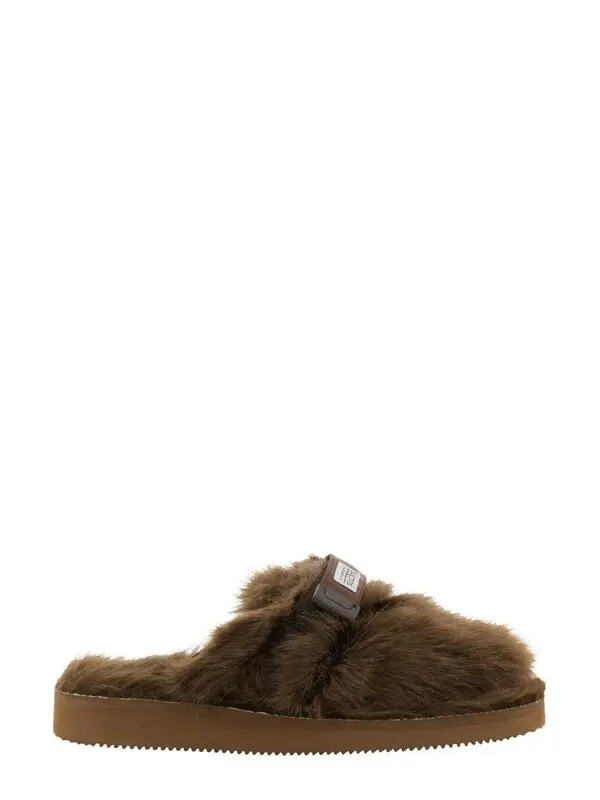 Suicoke Fuzzy Sliders With Rubber Sole