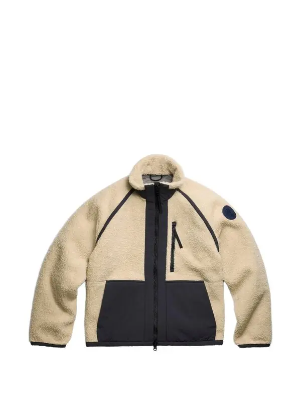 Canada Goose Fleece Raglan Sleeve Jacket - Beige