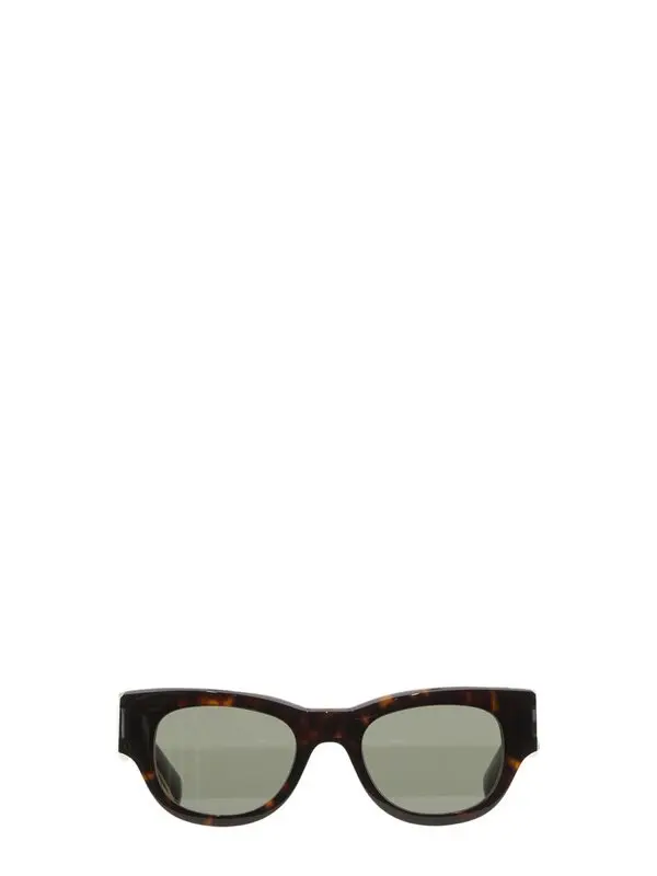 Saint Laurent Aviator-style Acetate Sunglasses - Grey
