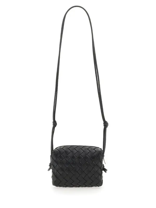 Bottega Veneta Mini Loop Camera Bag - Black