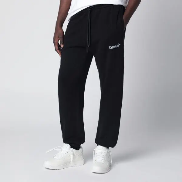 Off-White Heraldic Arrow Cuffed Sweatpants