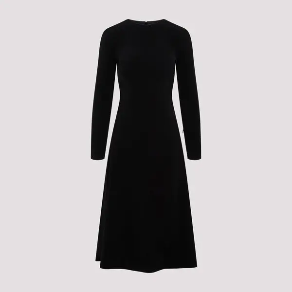 Balenciaga Long-sleeve Midi Dress