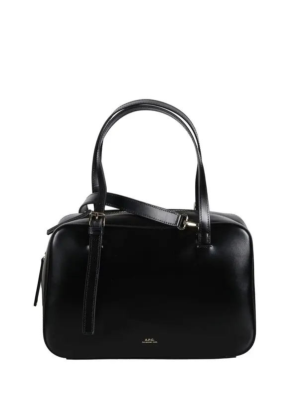 A.p.c. Virginie Box Bag - Black