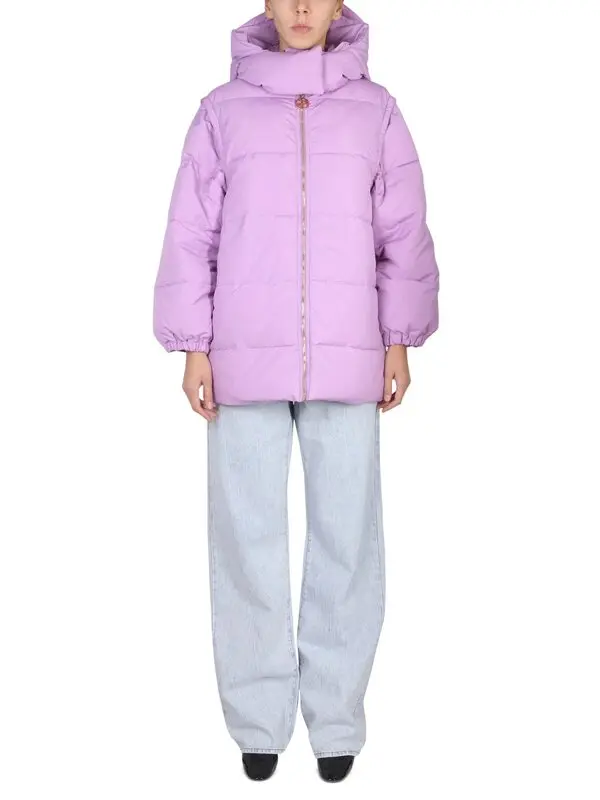 PATOU Detachable Sleeves Puffer Coat
