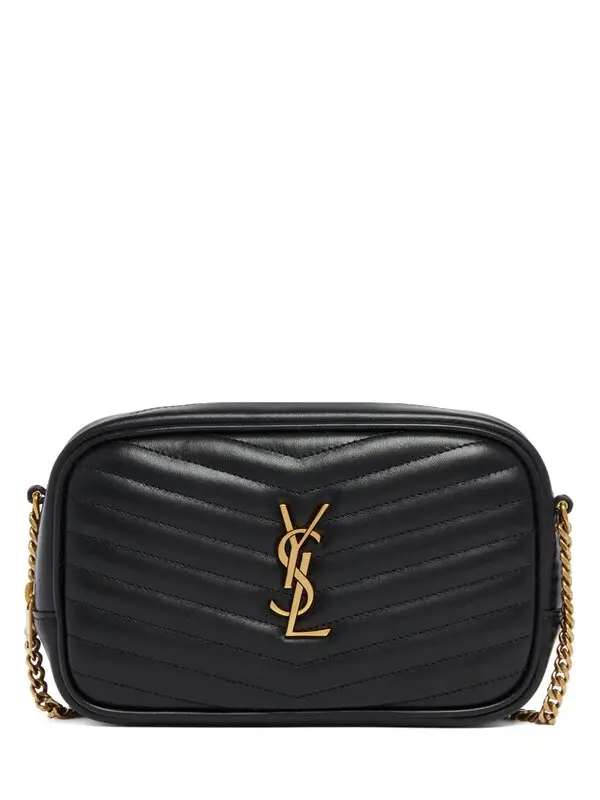 Saint Laurent Compact Mini Zip Wallet With Card Slots - Black