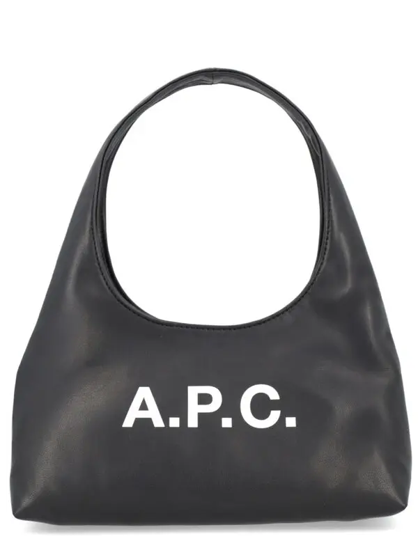 A.p.c. Baby Ninon Shoulder Bag - Black