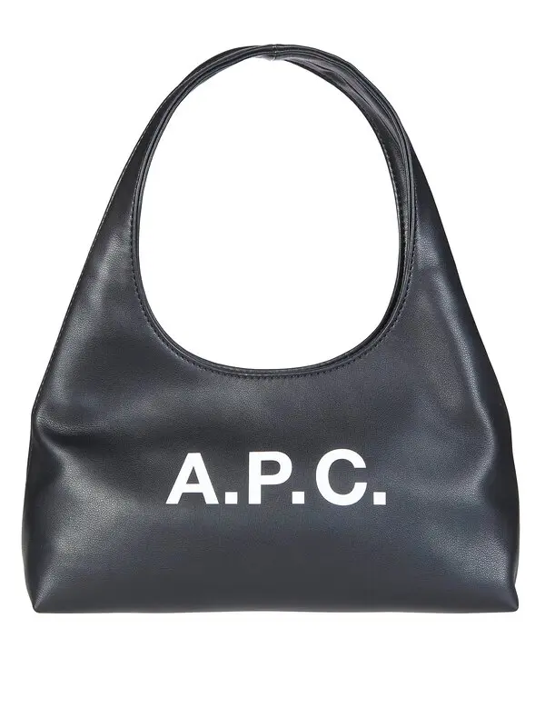 A.p.c. Baby Ninon Shoulder Bag - Nero