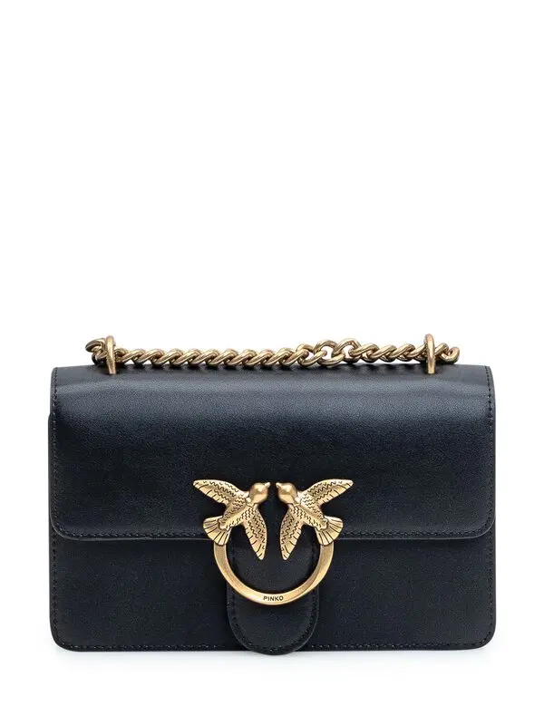 Pinko Mini Love One Shoulder Bag - Nero