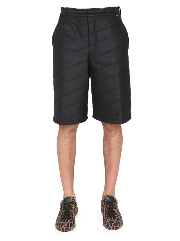 Fendi Quilted Bermuda Shorts