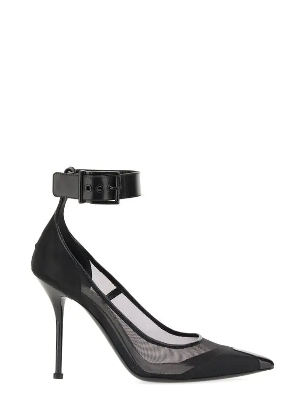 Alexander McQueen Punk Crystal-embellished Stiletto Pumps