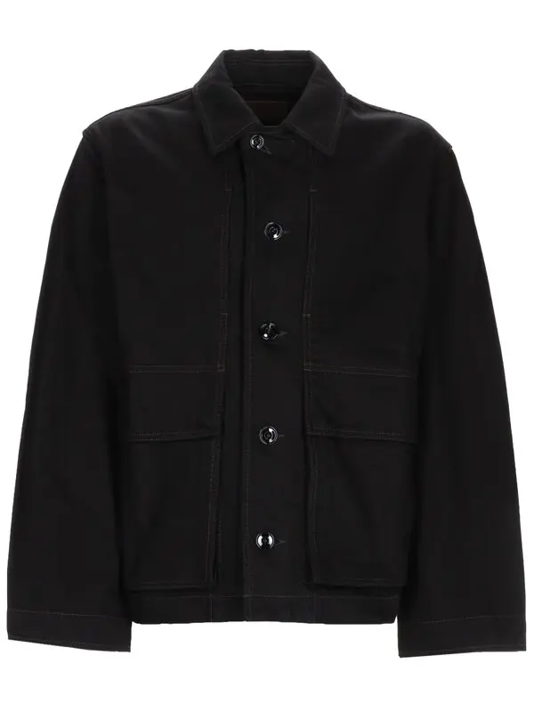 LEMAIRE Lemiare Boxy Heavy Denim Jacket - Black