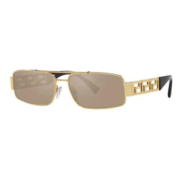 Versace Rectangular Sunglasses - Gold