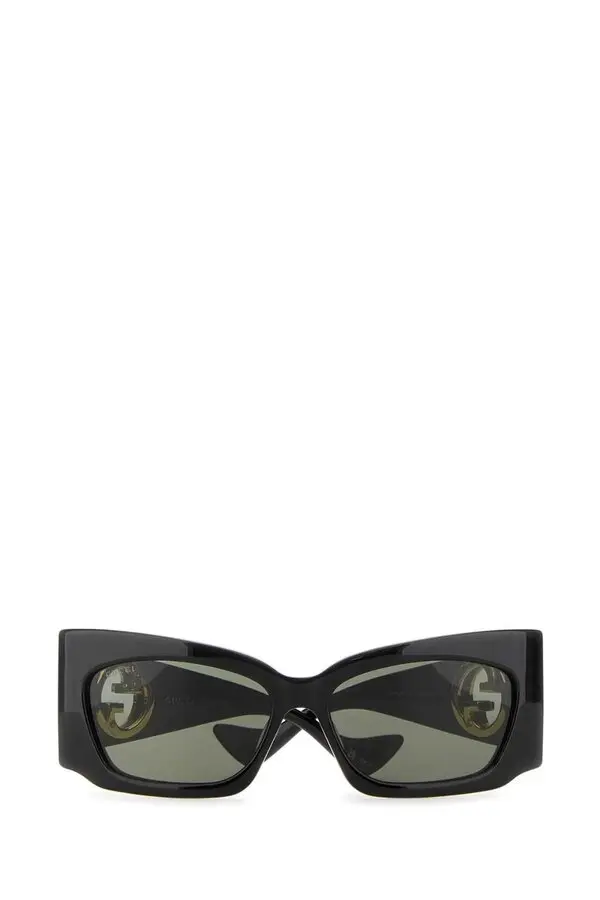 Gucci Gg Logo Sunglasses - Black