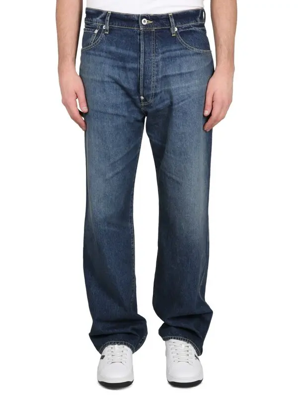Kenzo Relaxed Fit Jeans - Blue