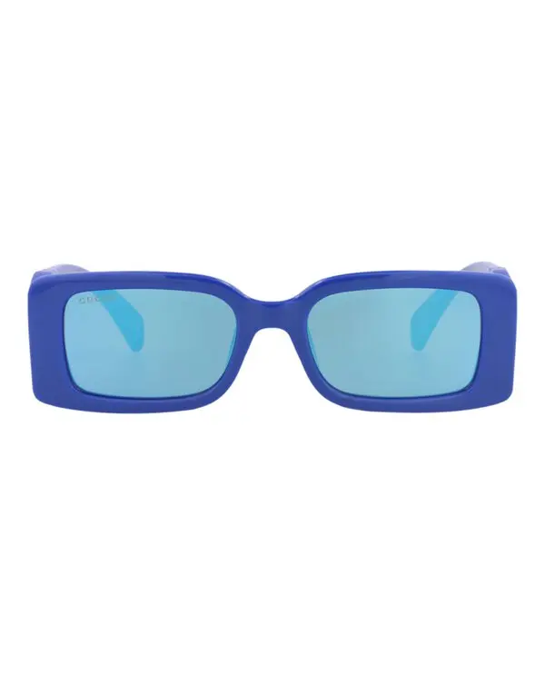 Gucci Rectangle Sunglasses - Blue