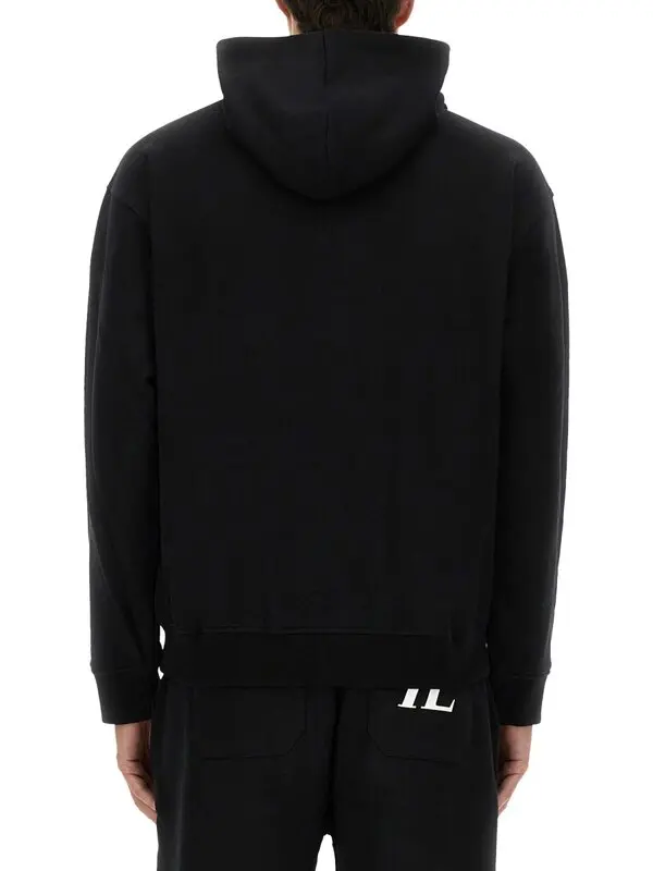 Helmut Lang Cotton Crew Neck Hoodie