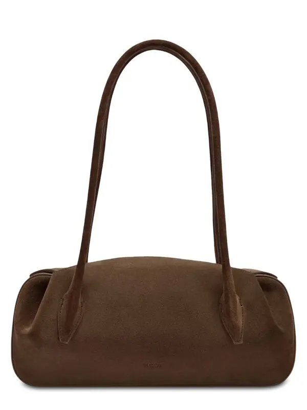 Yuzefi Oyster Shoulder Bag Suede