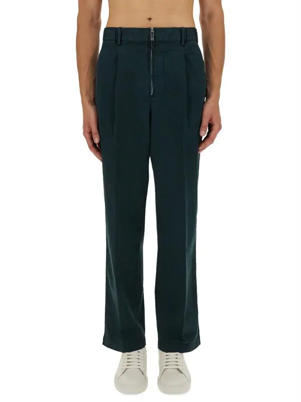 Helmut Lang Cargo Zoot Pants - Green