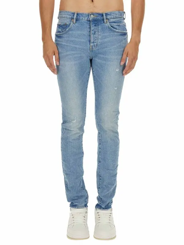 PURPLE BRAND Vintage Abrasions Jeans - Denim