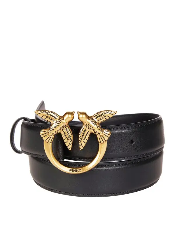 Pinko Mini Love Berry Belt Bag - Nero