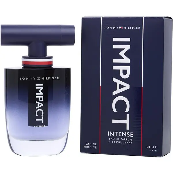 Tommy Hilfiger Impact Intense Eau De Parfum Set 3.4 Oz + Mini Travel Spray - Default