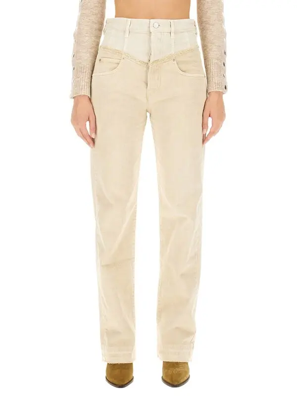 Isabel Marant Étoile Noemie Jeans - Powder