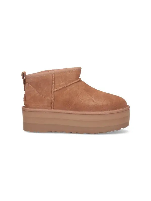 UGG Classic Ultra Mini Platform Boots - Brown