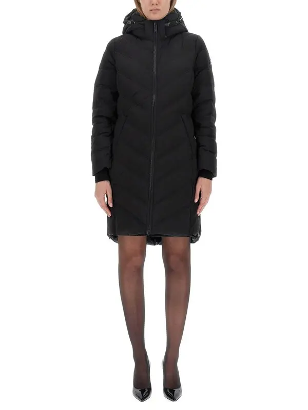Michael Kors Hooded Parka Jacket - Black