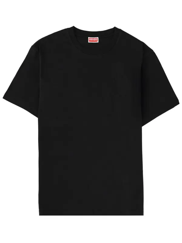 Kenzo Cotton Crewneck T-shirt - Black