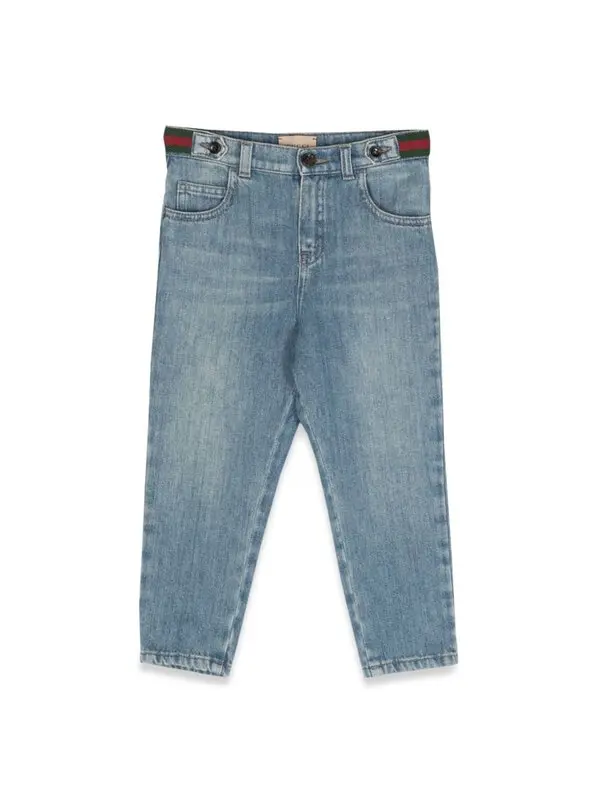 Gucci Organic Cotton Denim Pants