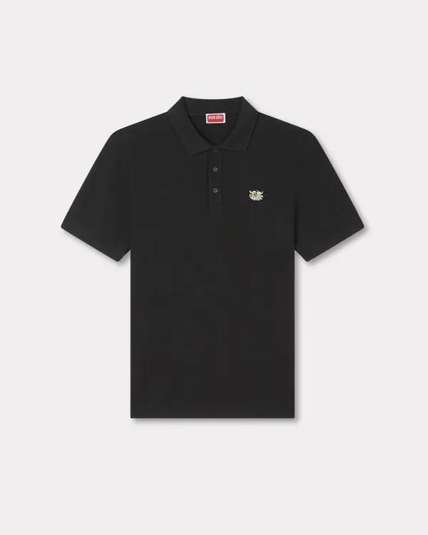 Kenzo Wild Tiger Slim Fit Polo For - Black
