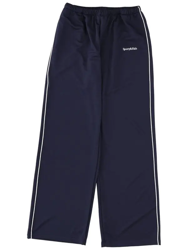 SPORTY & RICH Logo Track Pants - Blue