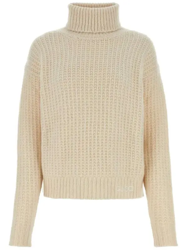 Gucci Cashmere Blend Oversized Sweater - Ivory