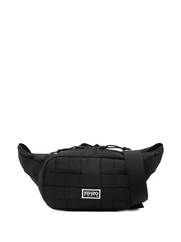 Kenzo Mini Adjustable Belt Bag 21.5 X 13 X 4.5 Cm - Black