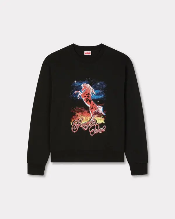 Kenzo Lucky Tiger" Graphic Crewneck Pullover