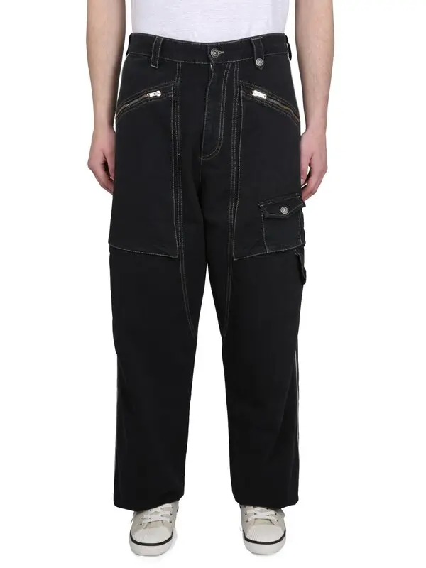 MARANT Isabel Parker Cargo Pants - Black