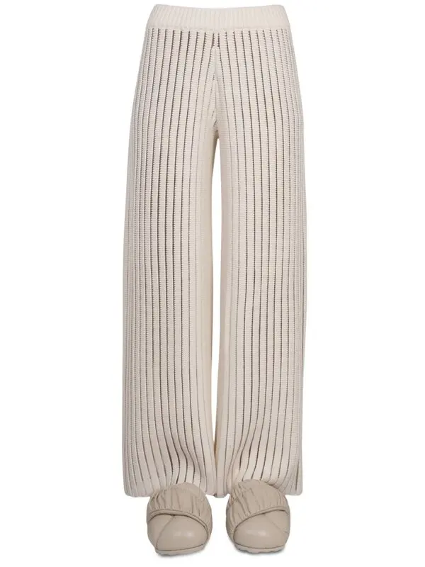 Fabiana Filippi Wide Leg Trousers - Ivory