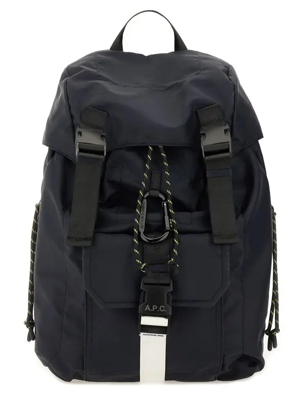 A.p.c. Nylon Backpack - Blue