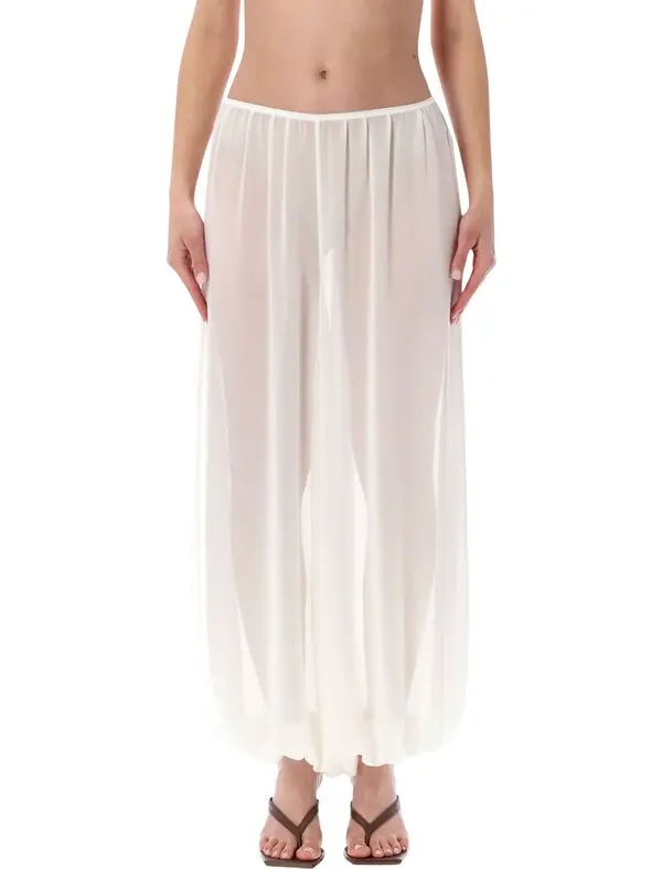 THE FRANKIE SHOP Voluminous Balloon Trousers - White