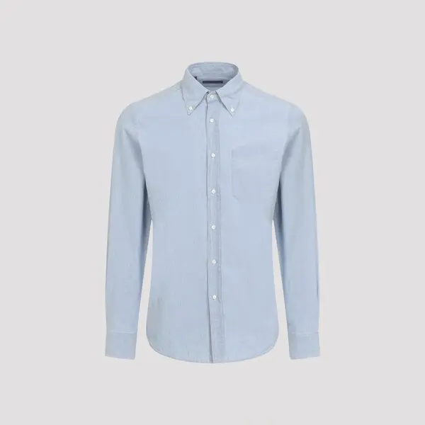 Ralph Lauren Purple Label Button-down Denim Shirt