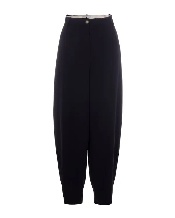 Elisabetta Franchi Tailored Trousers - Nero