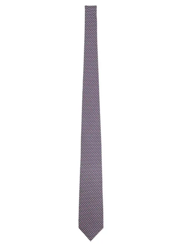 FERRAGAMO Luxury Silk Neck Tie - Multicolour
