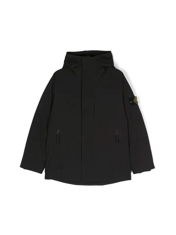 Stone Island Fw23 Down Jacket - Black