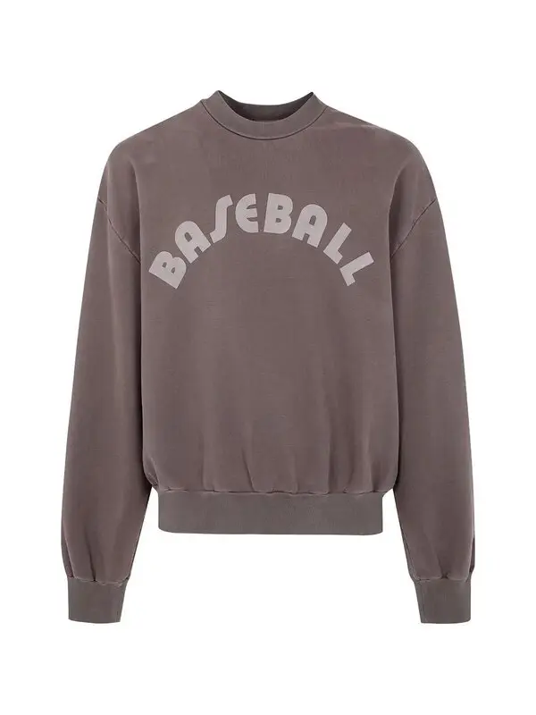 Fear Of God Classic Fit Half-raglan Sweatshirt - Fadedbrown