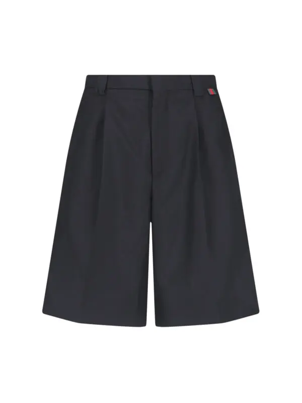 Gucci Wool Blend Web Loop Shorts