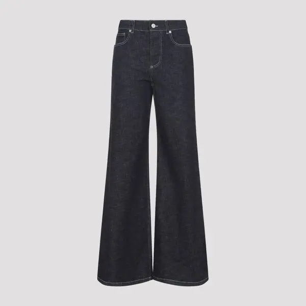 Marni Embroidered Wide Leg Trousers