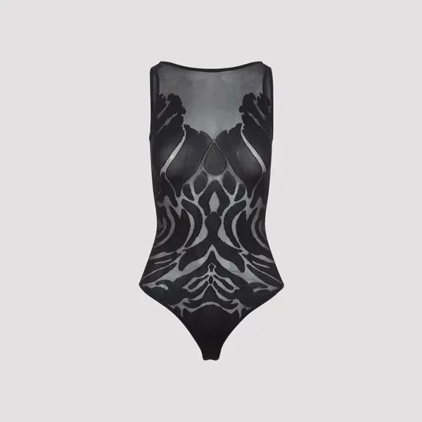 Wolford Elegant Sleeveless Bodysuit - Black