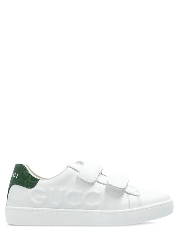 Gucci Ace Studded Sneaker With Web