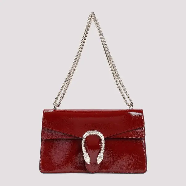 Gucci Dionysus Leather Shoulder Bag - Red