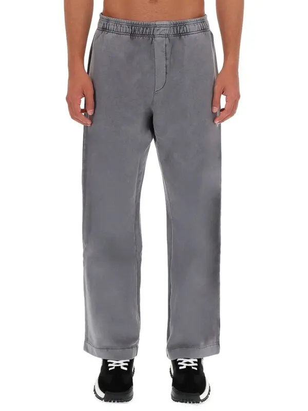 Versace Straight-leg Lounge Pants - Grey